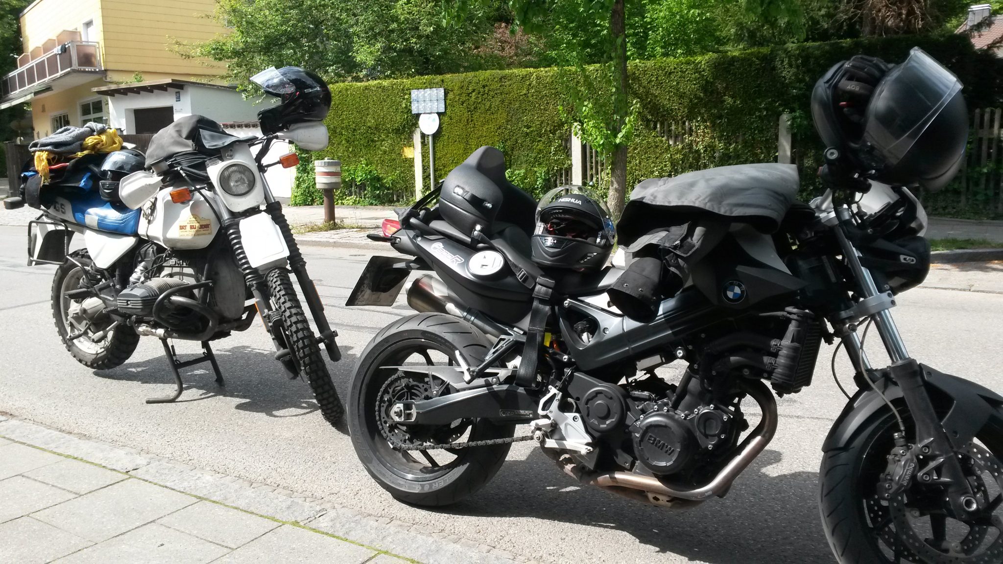 Endlich wieder Motorrad fahren in Bayern! - Roadtrips mit Kids